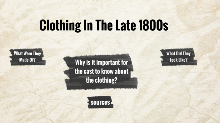 Clothing in the Late 1800s by Jenna Rosenblatt on Prezi