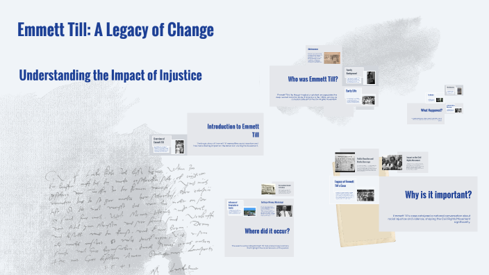 Emmett Till: A Legacy of Change by elianny on Prezi