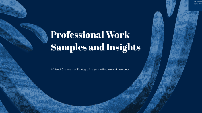 Professional Work Samples and Insights by Make Make on Prezi