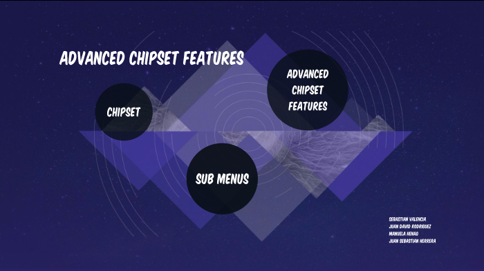 Advance chipset features by Sebastian Valencia on Prezi