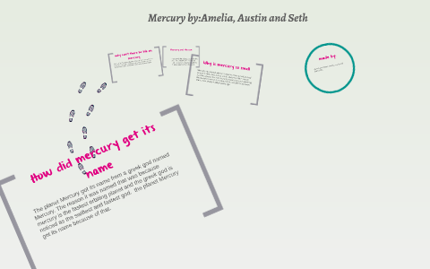 How did mercury get its name by austin chambers on Prezi