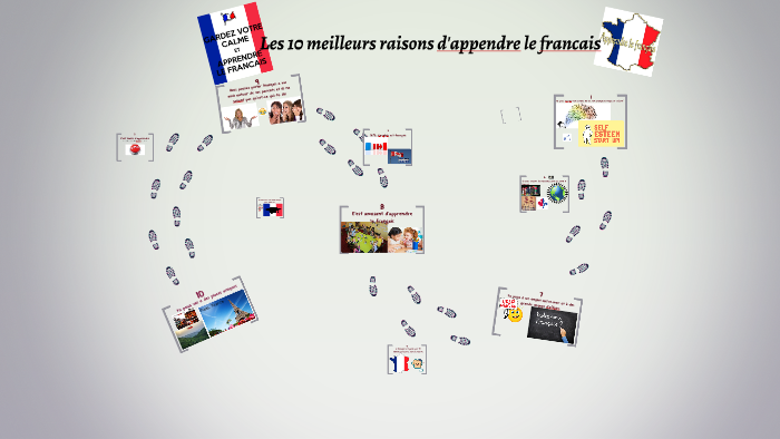 Les 10 meilleurs raisons d'appendre le francais by sydney on Prezi