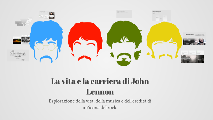La vita e la carriera di John Lennon by Federico Fidanza on Prezi