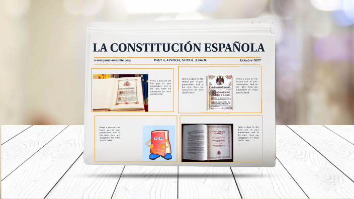 La Constitución Española By Nerea Benlloch On Prezi
