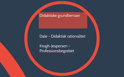 Dale - Didaktisk rationalitet by Sara Tassi Jørgensen on Prezi