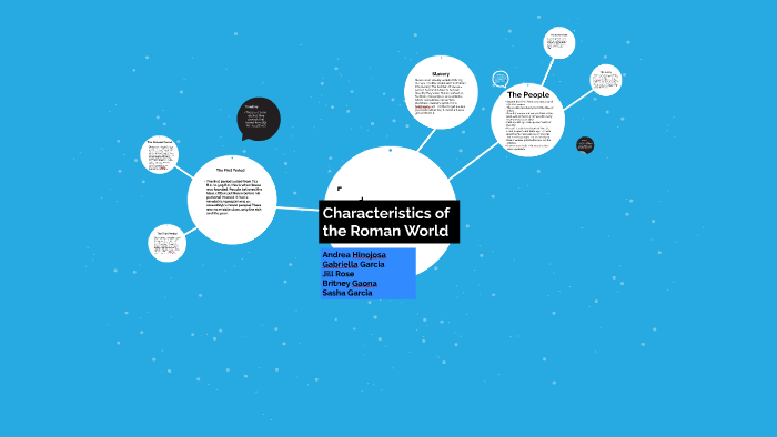 Characteristics of the Roman World by Andrea Hinojosa on Prezi