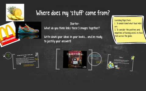 Where does my 'stuff' come from? by Bethany Goodwin on Prezi