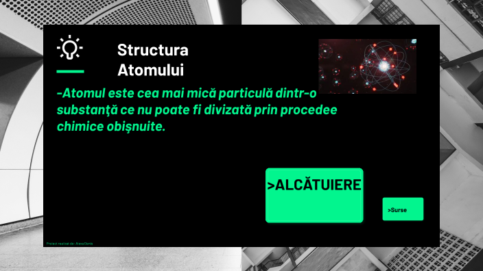 Structura Atomului by Denis Alexa on Prezi