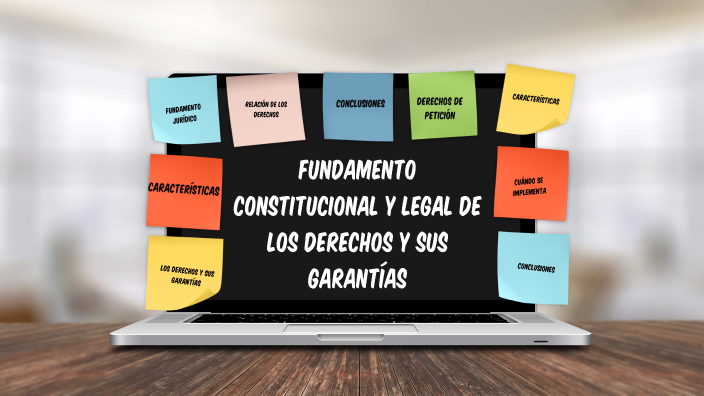 el fundamento constitucional y legal de los derechos y sus garantías by ...
