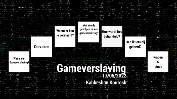 Gameverslaving by kourosh Kahkeshan on Prezi