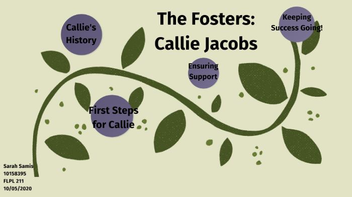 The Fosters: Callie Jacobs by sarah samis on Prezi