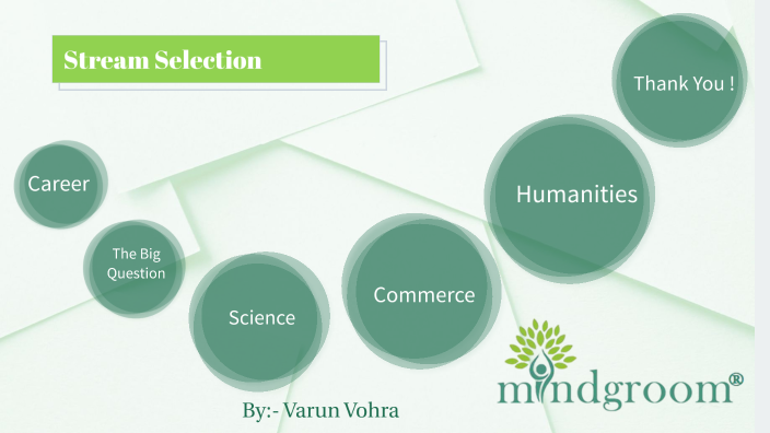 Career / Stream selection by Varun Vohra on Prezi