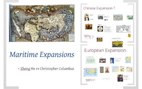 Maritime expansions: Zheng He vs Christopher Columbus by Alexandra Guerson