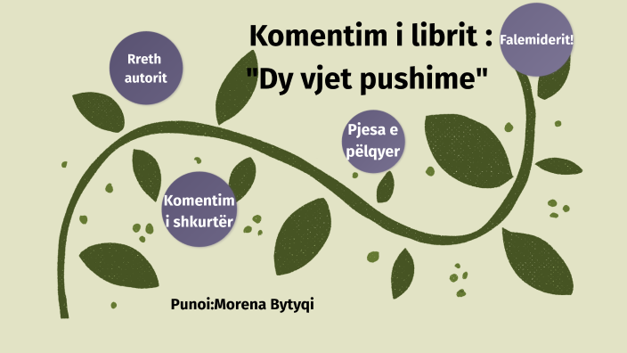 Dy vjet pushime by Morena Bytyqi on Prezi
