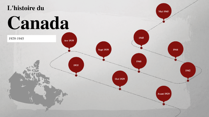L'histoire du Canada de 1929 à 1945 by Camille Valiquette on Prezi