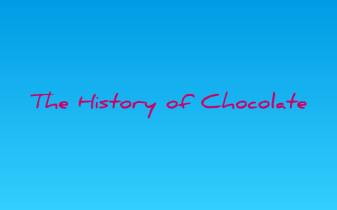 the history of chocolate by alexis easton