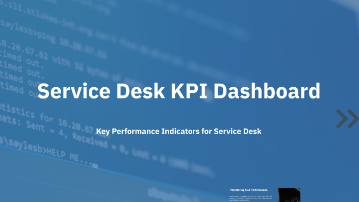 Service Desk KPI Dashboard by Daniel Saiz on Prezi