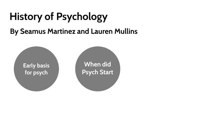 psychology throughout time by Seamus Martinez on Prezi