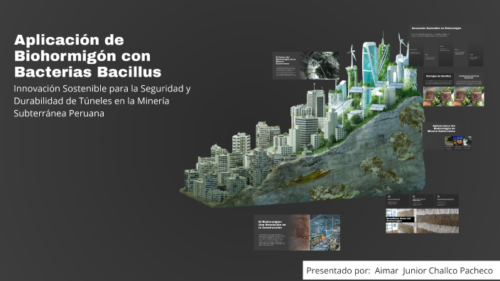Aplicación de Biohormigón con Bacterias Bacillus by Jhunior Pch on Prezi