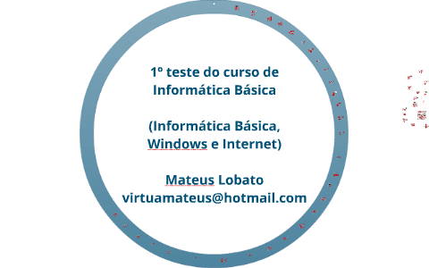 1º Teste de Informática Básica (Periféricos, Windows e Internet) by ...