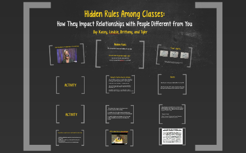 Hidden Rules Among Classes: by kasey fowler on Prezi