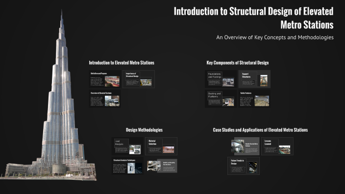 introduction of structural design of elevated metro station by Arif ...