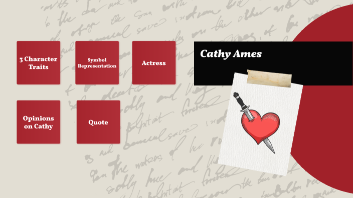 Cathy Character Analysis by Emma Majors on Prezi