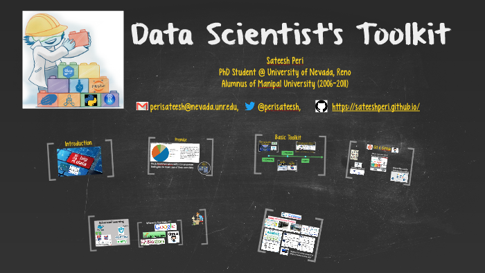 Data Scientist's Toolkit by Sateesh Peri
