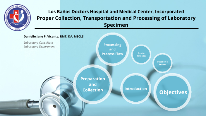LBDH Proper Collection, Transportation and Processing of Laboratory ...