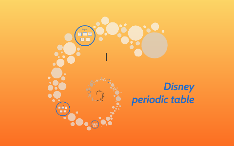 Disney periodic table by jessica bernal on Prezi
