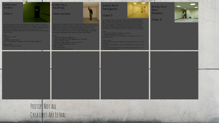 Backrooms Guide Pamphlet For Starters by Chris Celseti on Prezi