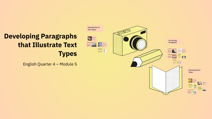 Developing Paragraphs that Illustrate Text Types by MITSE EUGENIO on Prezi