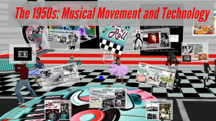 The 1950s: Musical Movement and Technology by Avery Keyes