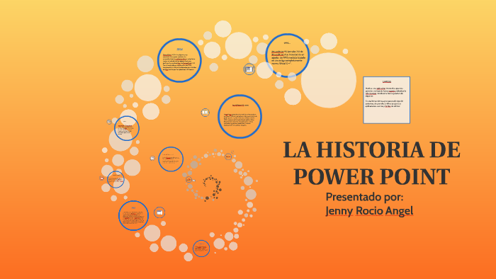 LA HISTORIA DE POWER POINT by Natalia Chaparro Cely on Prezi