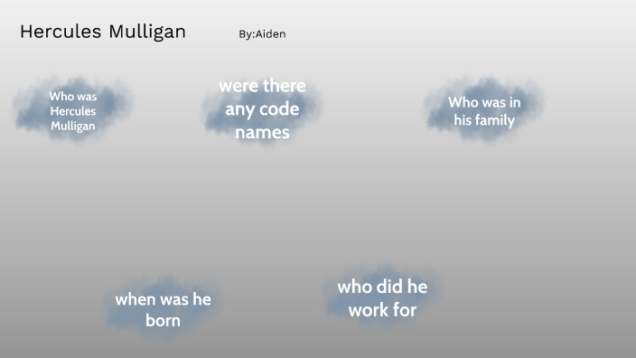 Hercules Mulligan by Aiden Danna on Prezi