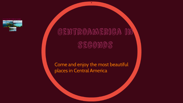 Come and enjoy the most beautiful places in Central America by Alisson ...