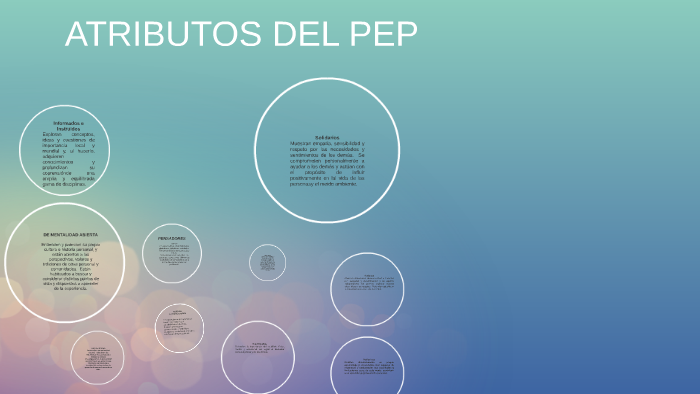 ATRIBUTOS DEL PEP by shirley benalcazar on Prezi