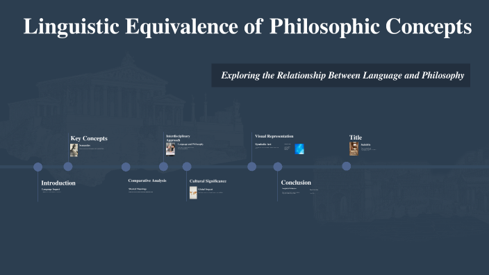 Linguistic Equivalence of Philosophic Concepts by Helmi Hamdi on Prezi