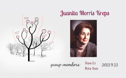Juanita Morris Kreps by Rita Sun on Prezi