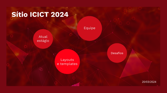 Site ICICT 2024 by Aldo Moura on Prezi