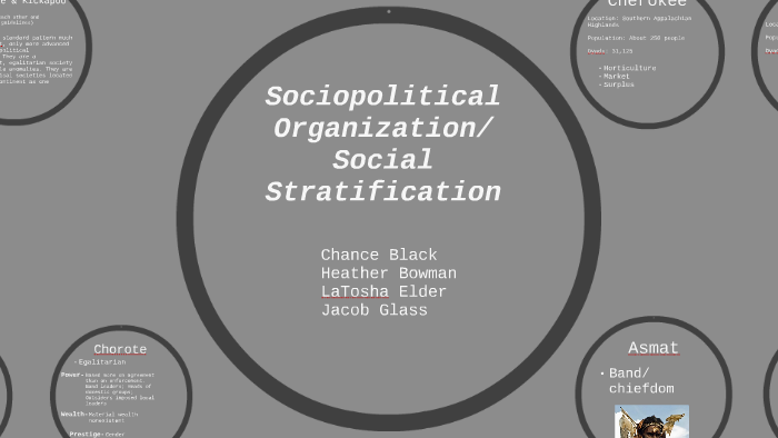 Sociopolitical Organization/Social Stratification by Heather Bowman on ...