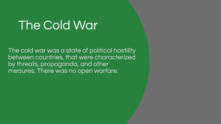 cold war mind map by Gretel Perez Ramirez on Prezi