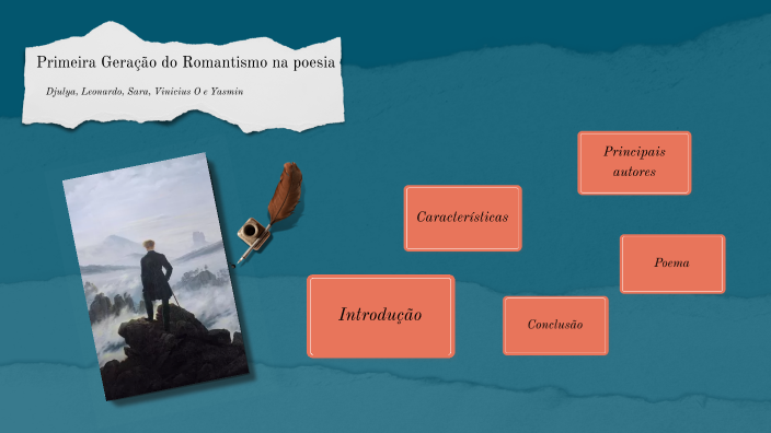 Primeira Geração do Romantismo na poesia by Julia Cois on Prezi