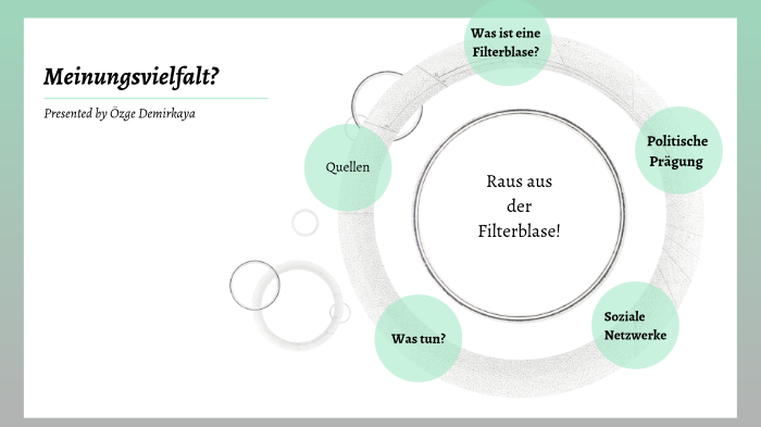 Filterblase by Özge Demirkaya on Prezi