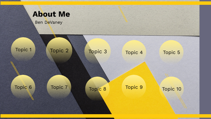 About Me Ben DeVaney by Benjamin D DeVaney on Prezi