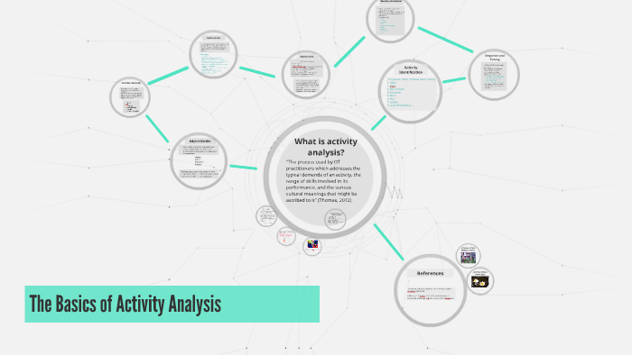 The Basics of Activity Analysis by Stephanie Lancaster on Prezi