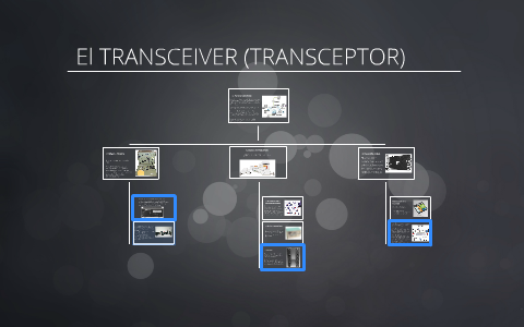 LOS TRANSCEIVER (TRANSCEPTORES) by Wellington Herrera on Prezi