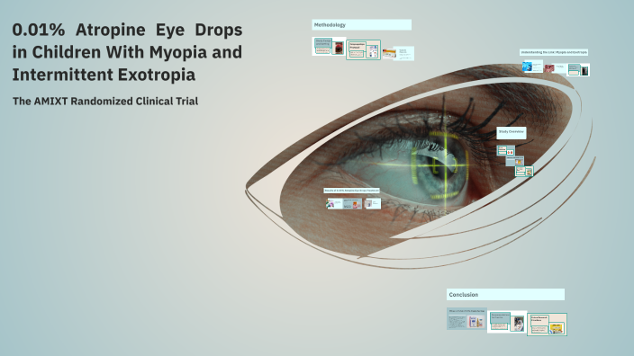 0.01% Atropine Eye Drops in Children With Myopia and Intermittent ...