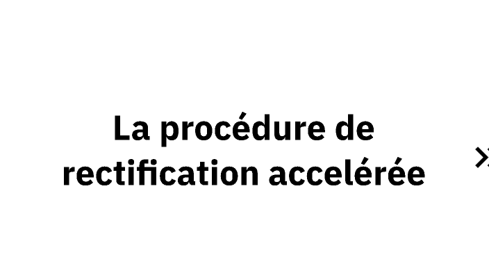 La procédure de rectification accélérée by Imane EZZAIGHI on Prezi
