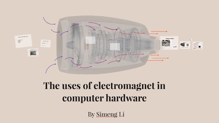 The uses of electromagnet in computer hardware by on Prezi
